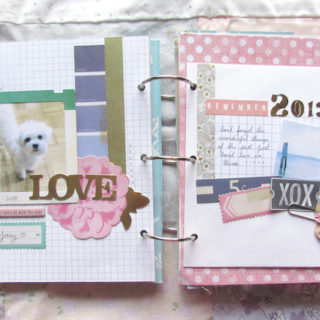 my completed diy mini book ⋆ aerialovely