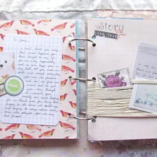 my completed diy mini book ⋆ aerialovely