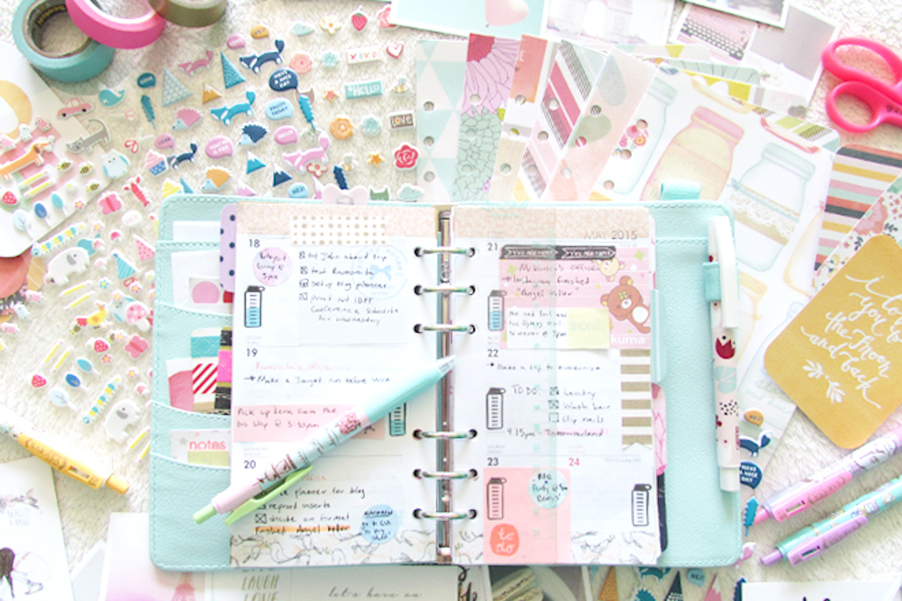 how i use my personal planner ⋆ aerialovely