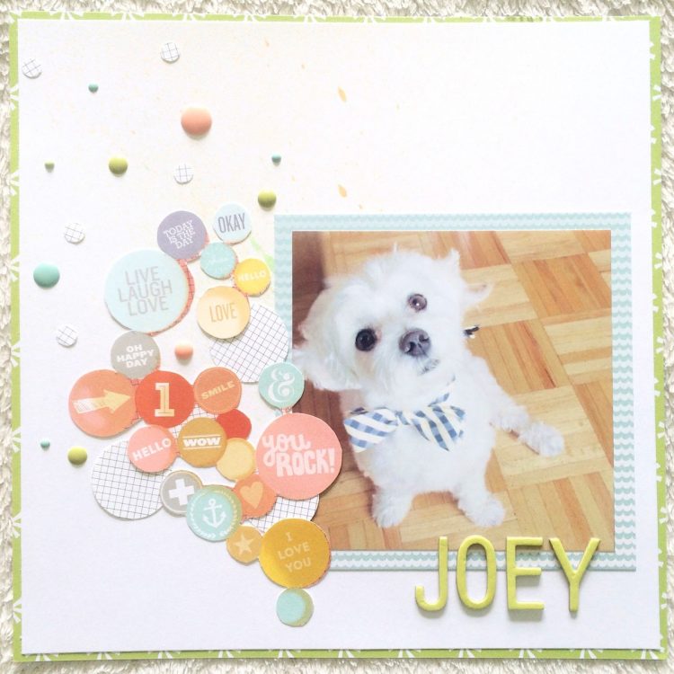 my first attempt at traditional scrapbooking aerialovely