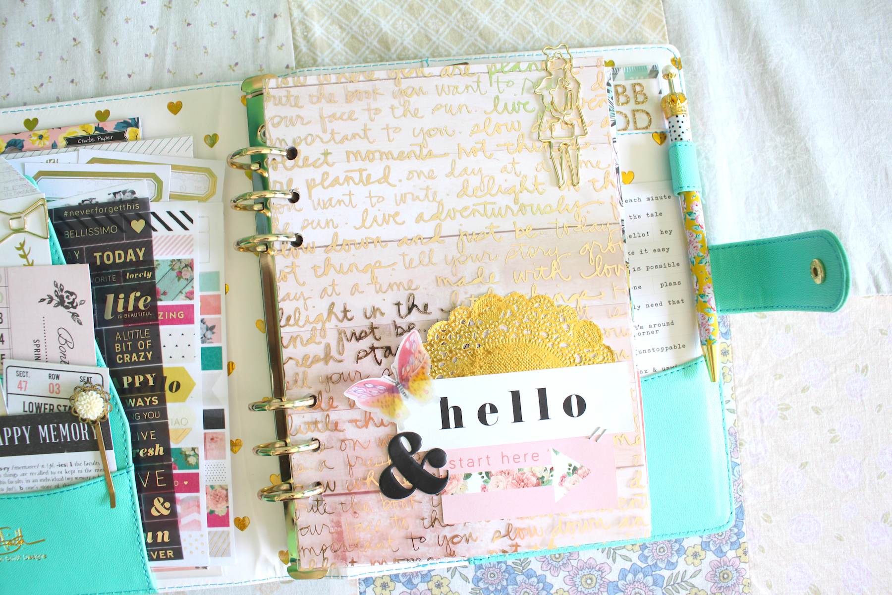 scrap with love: my visual planner setup ⋆ aerialovely