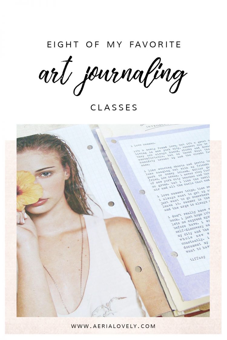 eight of my favorite art journaling classes aerialovely
