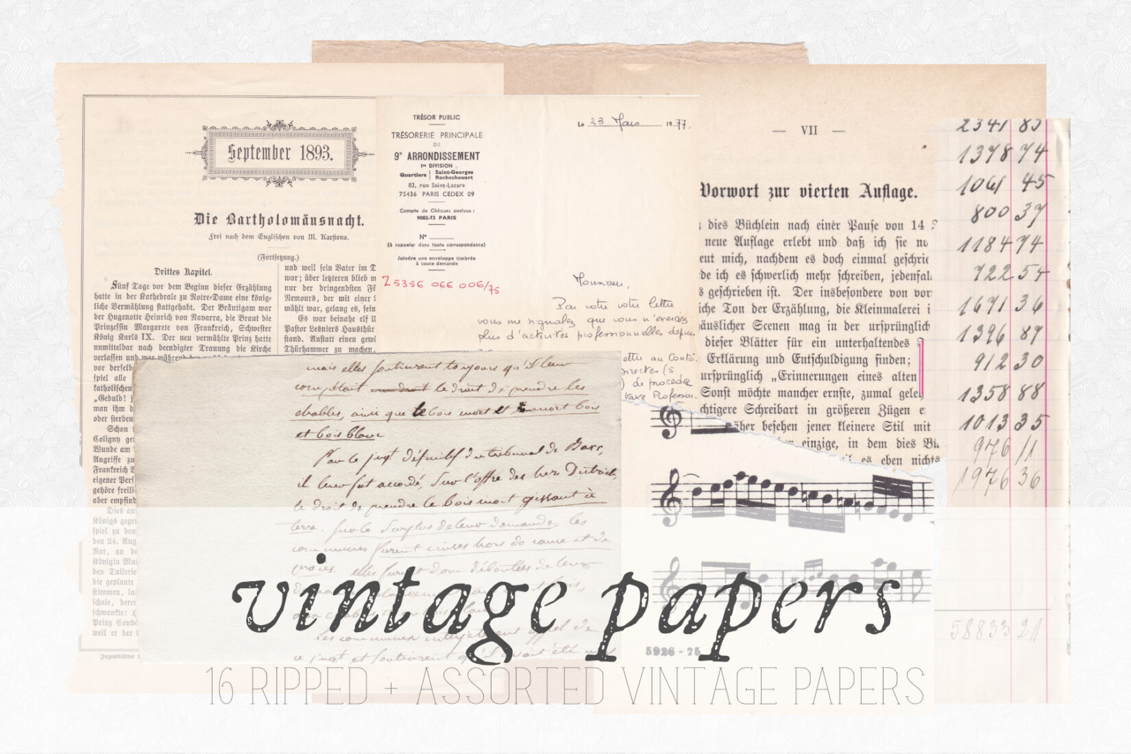 Vintage Papers aerialovely