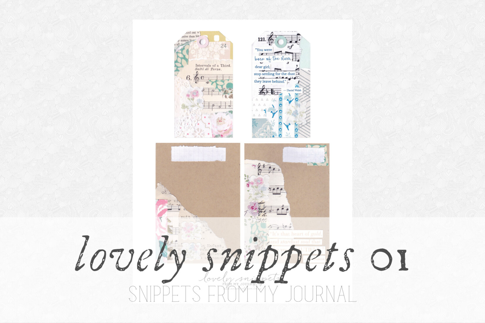 snippets from my journal 01 printable aerialovely