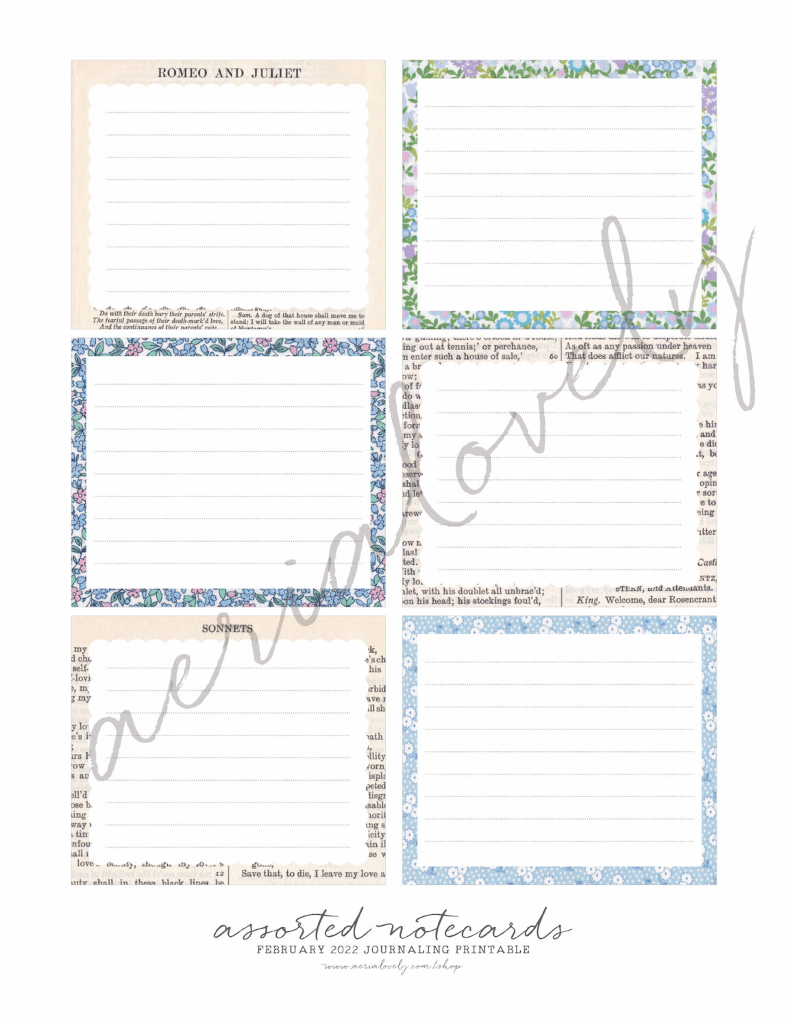 Note to Self Cards aerialovely
