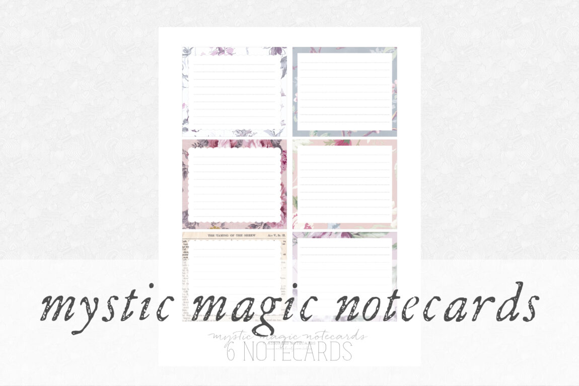Mystic Magic: New Printables + October Magic Journaling Challenge ...